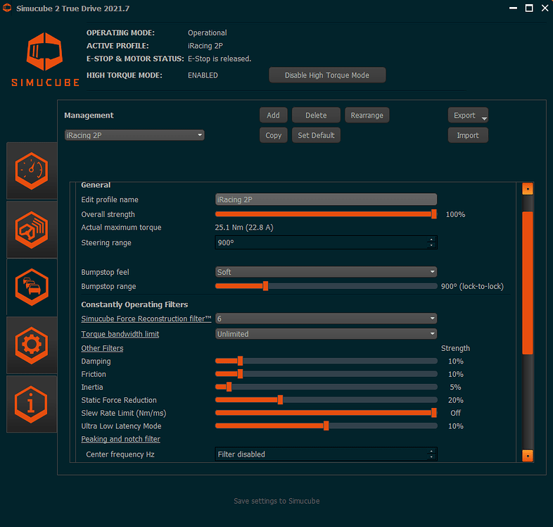 Simucube pro - iracing - ffb settings - Games - Granite Devices Community