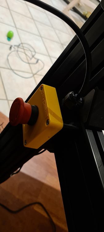 Mounting the standard torque off button (e-stop) - Simucube 2 - Granite ...